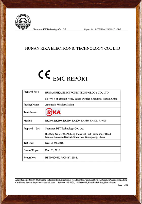 Rk330-01 Atmospheric Temperature, Humidity & Pressure Sensor Rk330-01 Atmospheric Temperature, Humidity & Pressure Sensor