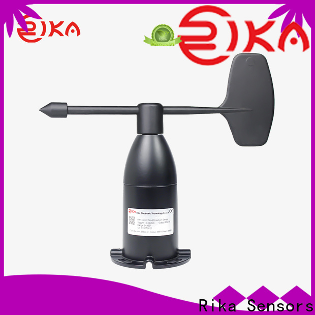 top wind vane anemometer vendor for wind speed monitoring | Rika Sensors