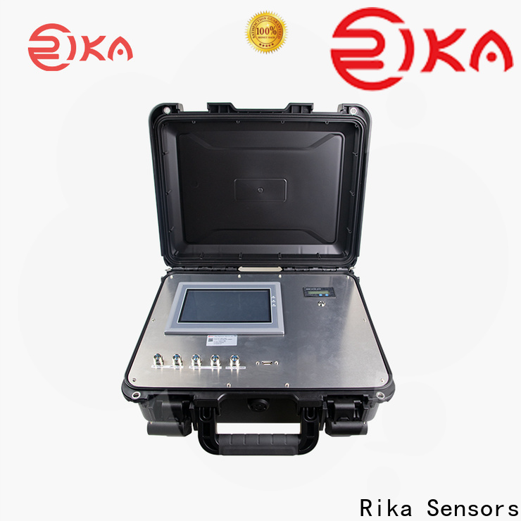 bulk LCD data logger factory for water quality monitoring | Rika Sensors
