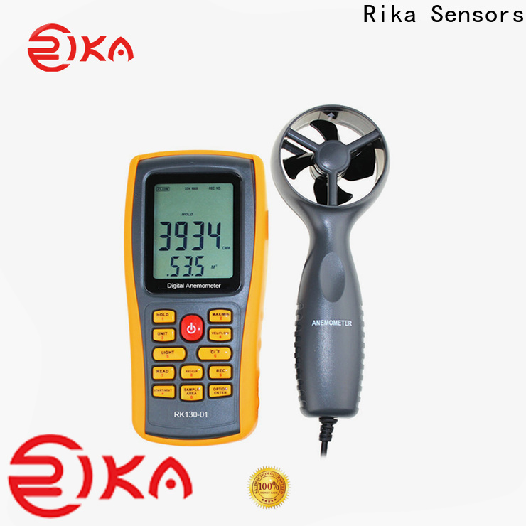 great anemometer portable industry for meteorology field | Rika Sensors