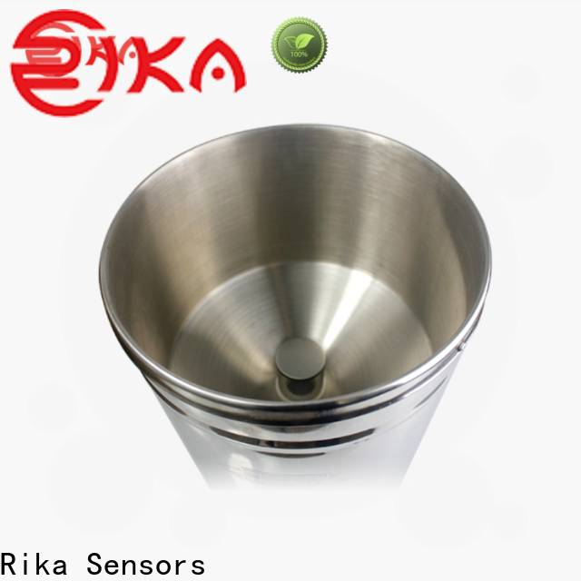 latest weighing bucket rain gauge company for agriculture | Rika Sensors