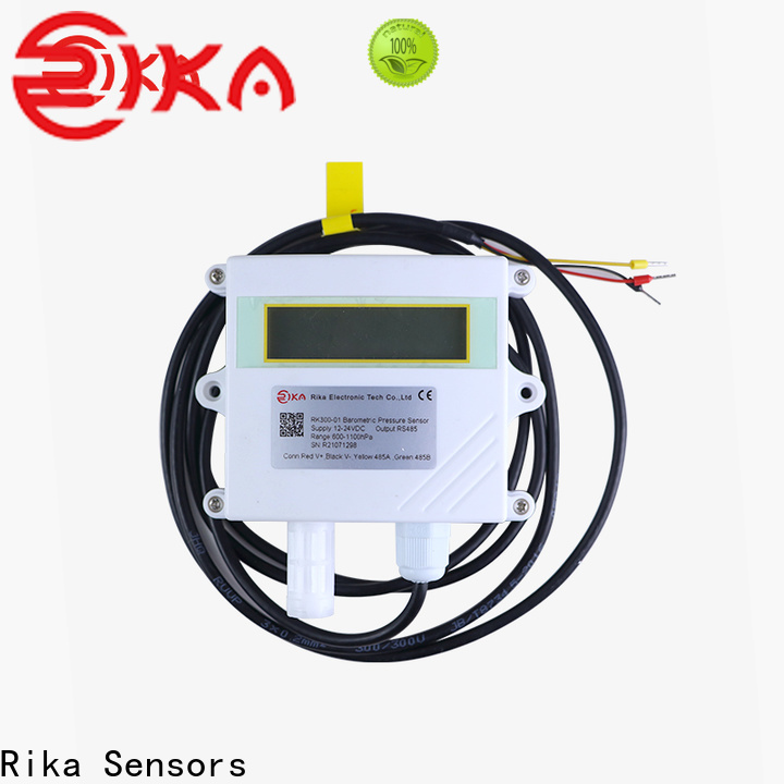 buy weather station soil moisture sensor solution provider for temperature monitoring | Rika Sensors