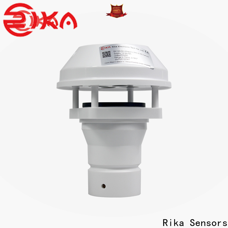 low cost ultrasonic anemometer supply for wind monitoring | Rika Sensors